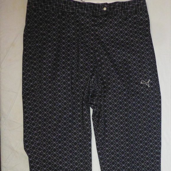 Puma | Pants & Jumpsuits | Women Puma Cell Black White Geometric ...